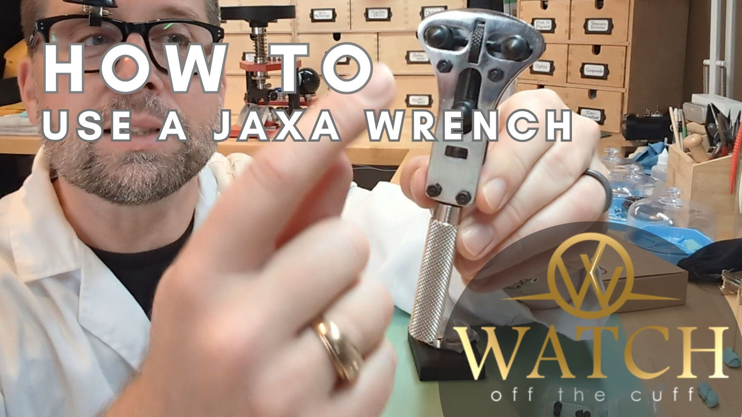 How to: Use a Jaxa Case Back Wrench to Open a Watch – Watch Off The Cuff